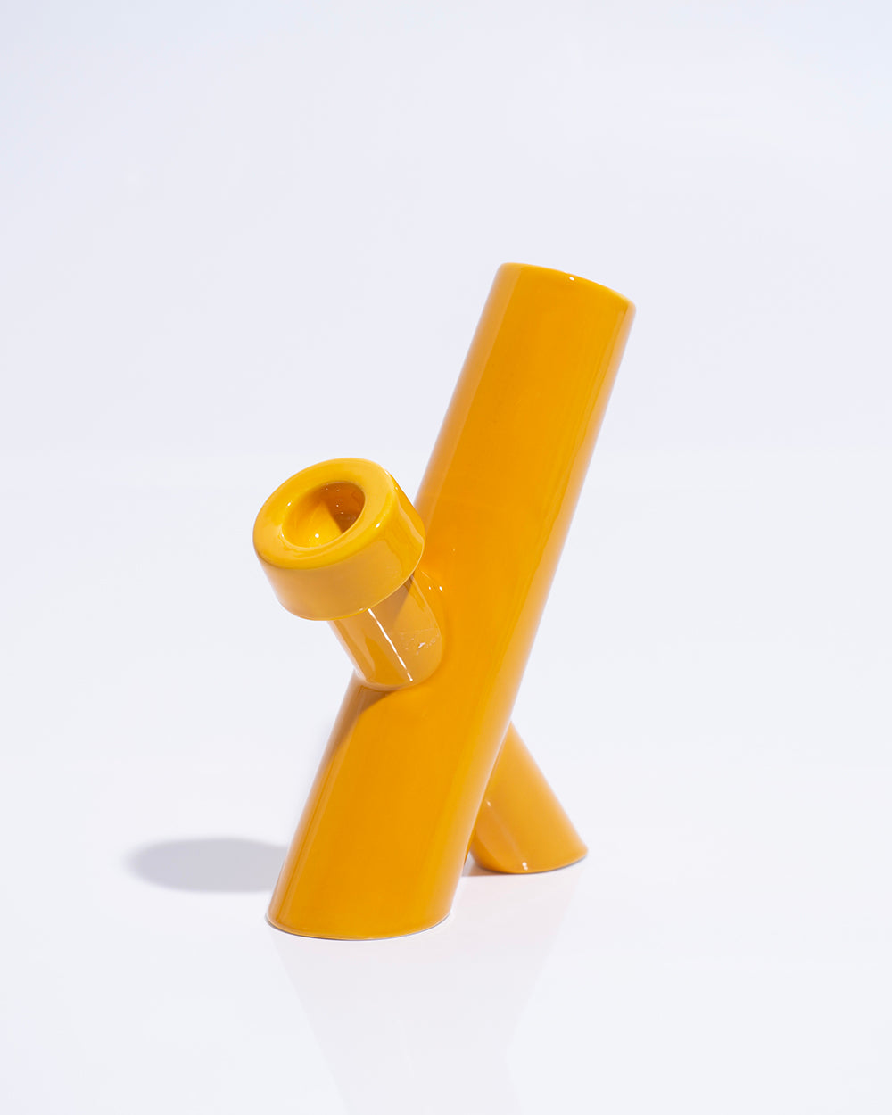 GC001 Ochre Ceramic Bong, design Gabriele Chiave | WEED'D